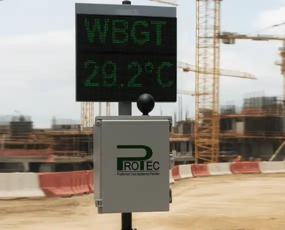 Wireless Real Time Heat Stress WBGT Monitoring System Singapore