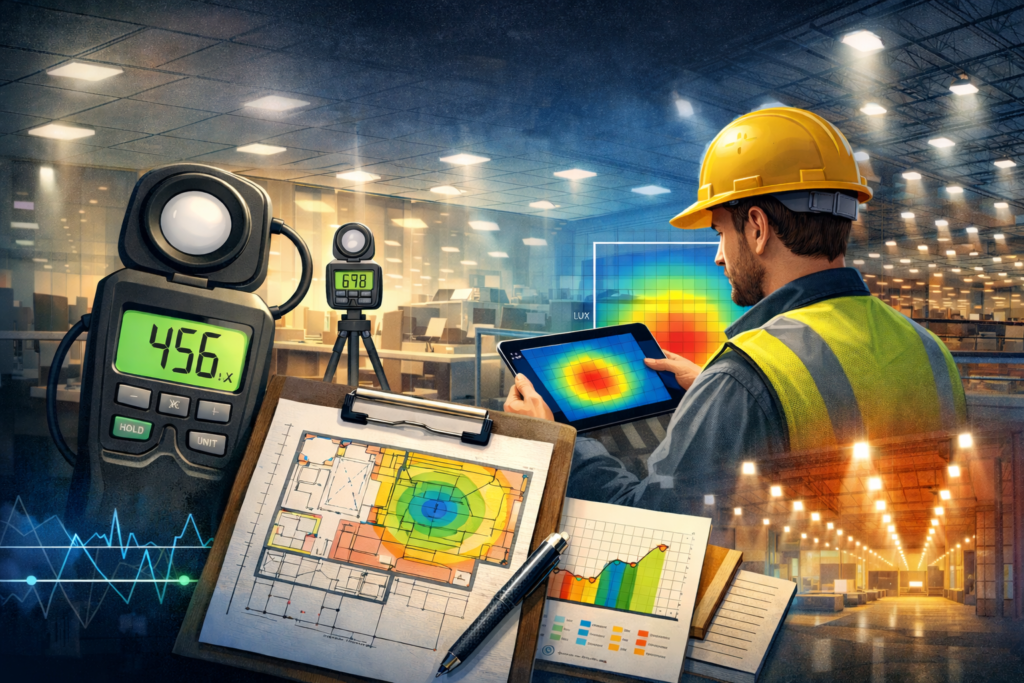Illumination Survey & Lux Monitoring Services Singapore